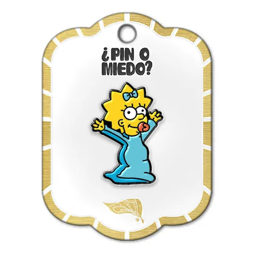 Pin metálico Maggie Simpson – crearteoficial